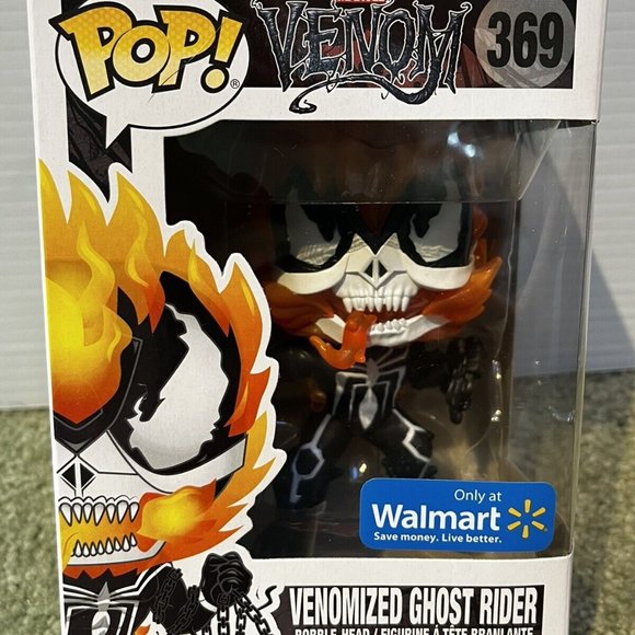 Funko | Toys | New Funko Pop Venomized Ghost Rider 369 Walmart ...